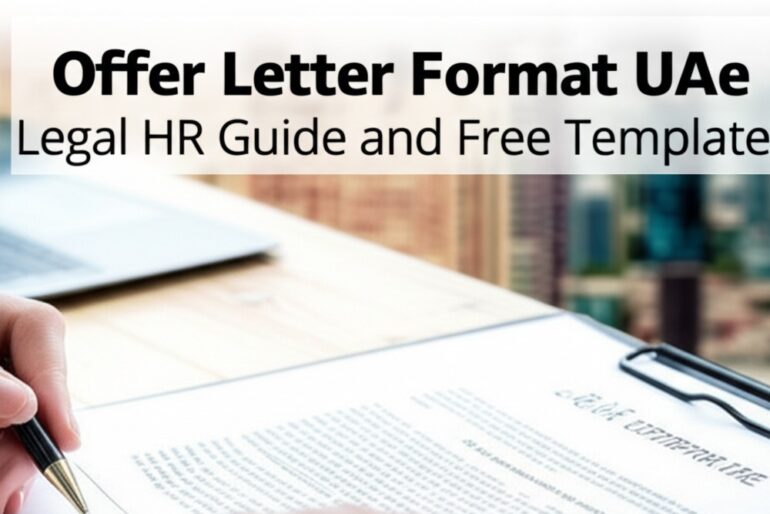 Offer Letter Format UAE Legal HR Guide and 1 Free Template